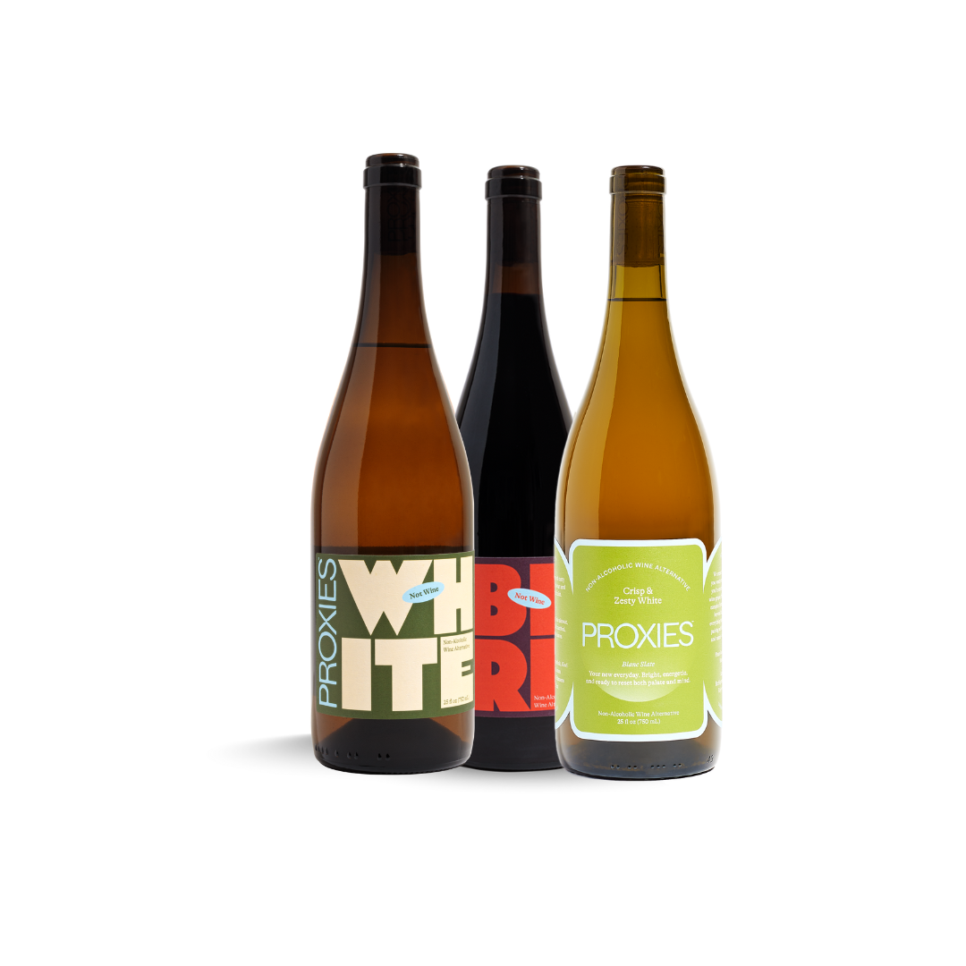 Non-Alc Wine Tasting Set | Mixed 4 Pack | Try Proxies